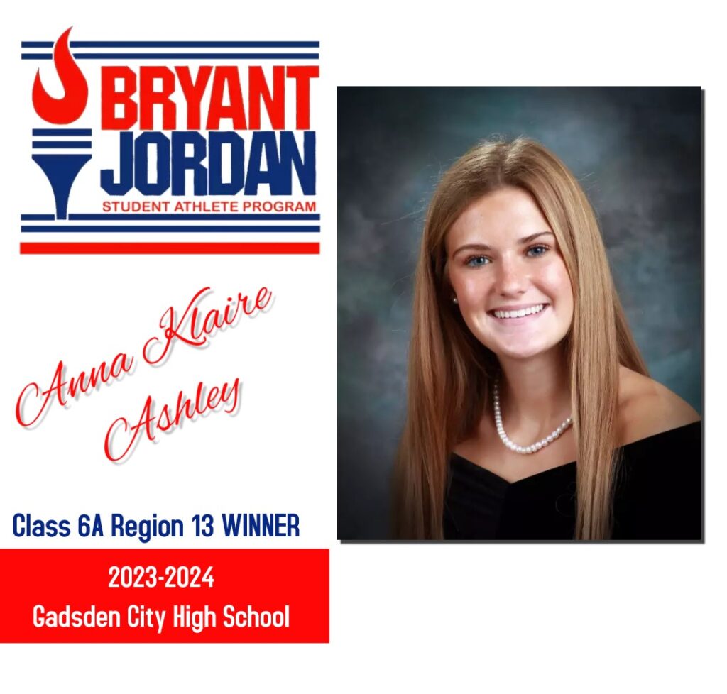 Congratulations Anna Klaire Ashley - Gadsden City Schools