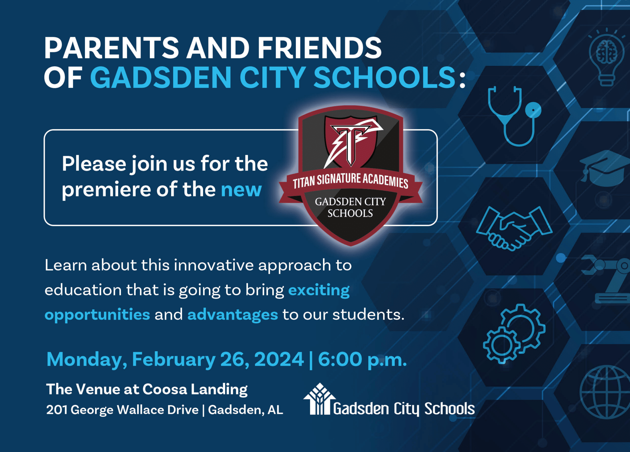 Titan Signature Academy Premiere - Gadsden City Schools