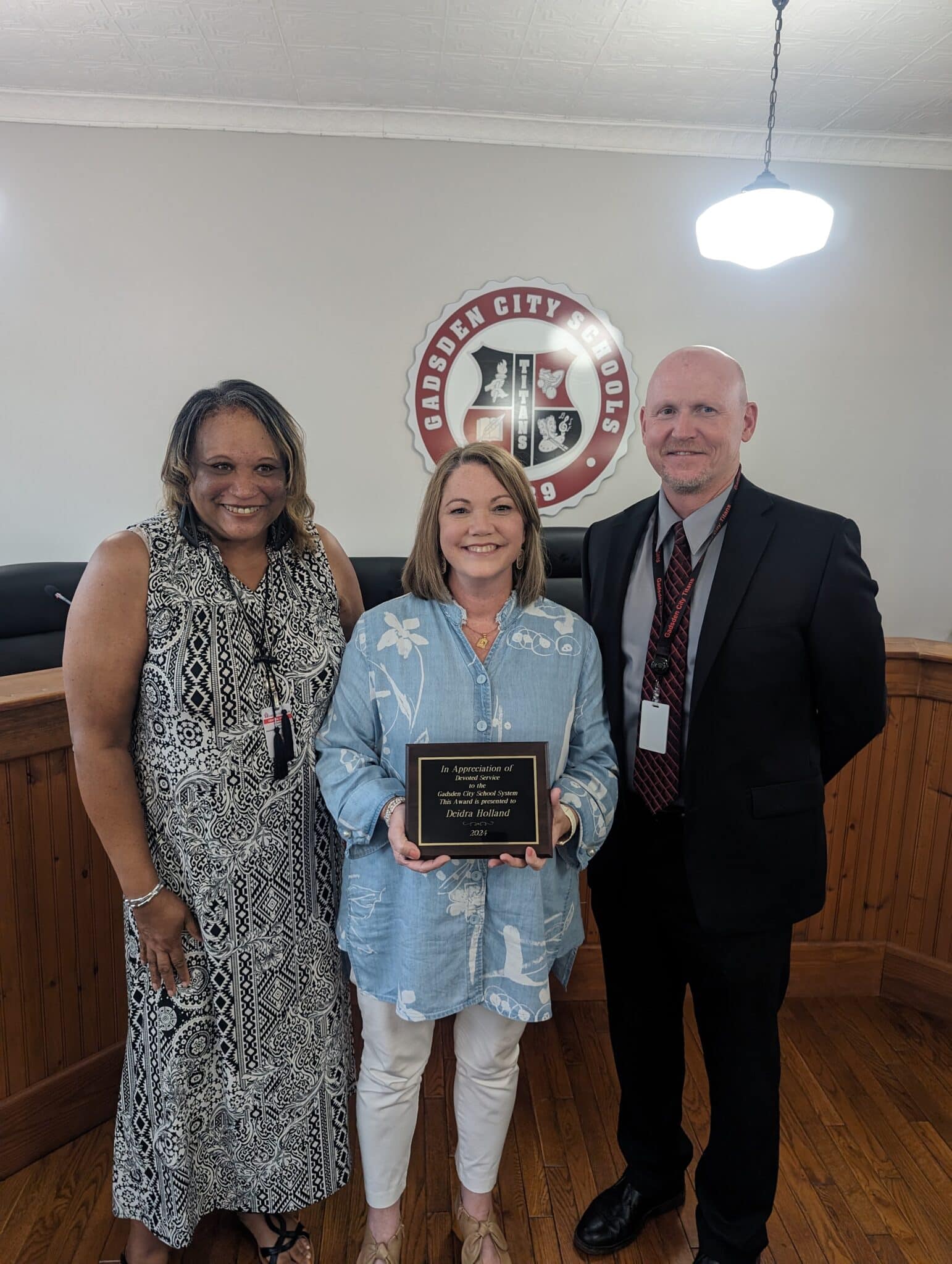 Retirees Honored - Gadsden City Schools