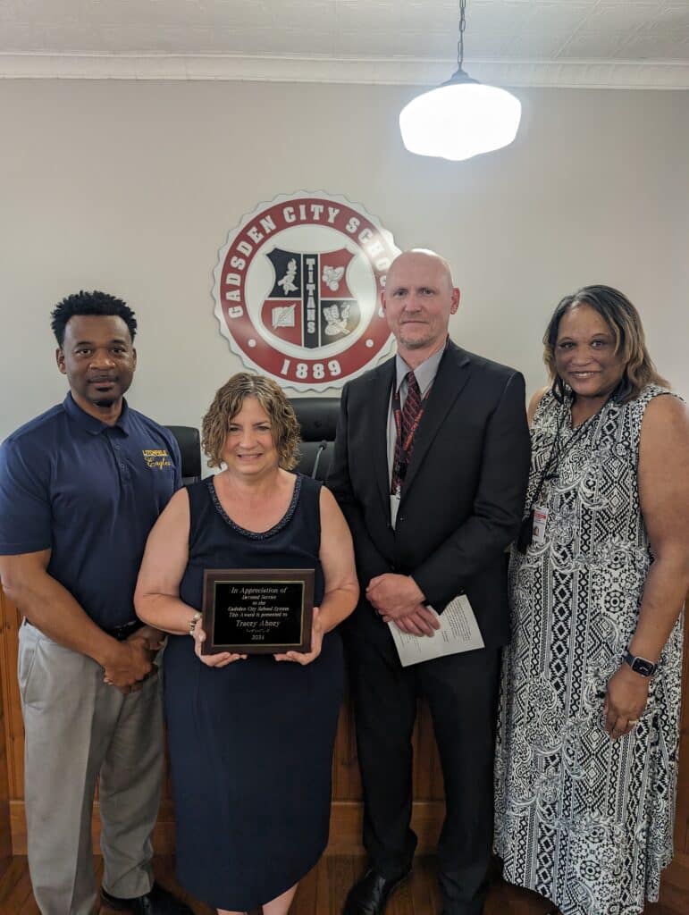 Retirees Honored - Gadsden City Schools